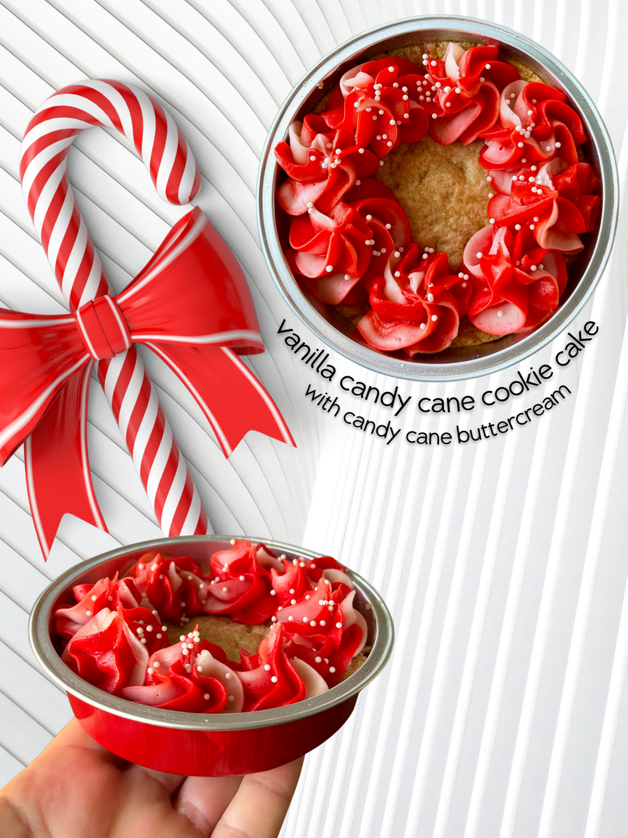 Vanilla Candy Cane and Candy Cane Mocha Cookie Cake Recipes – The Vanillan